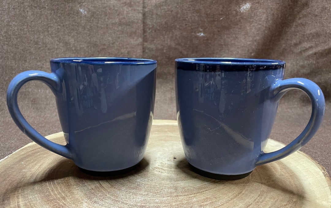 SANGO nova Blue Collection 4934 Coffee Mugs /cups in a Set of 2 - Etsy