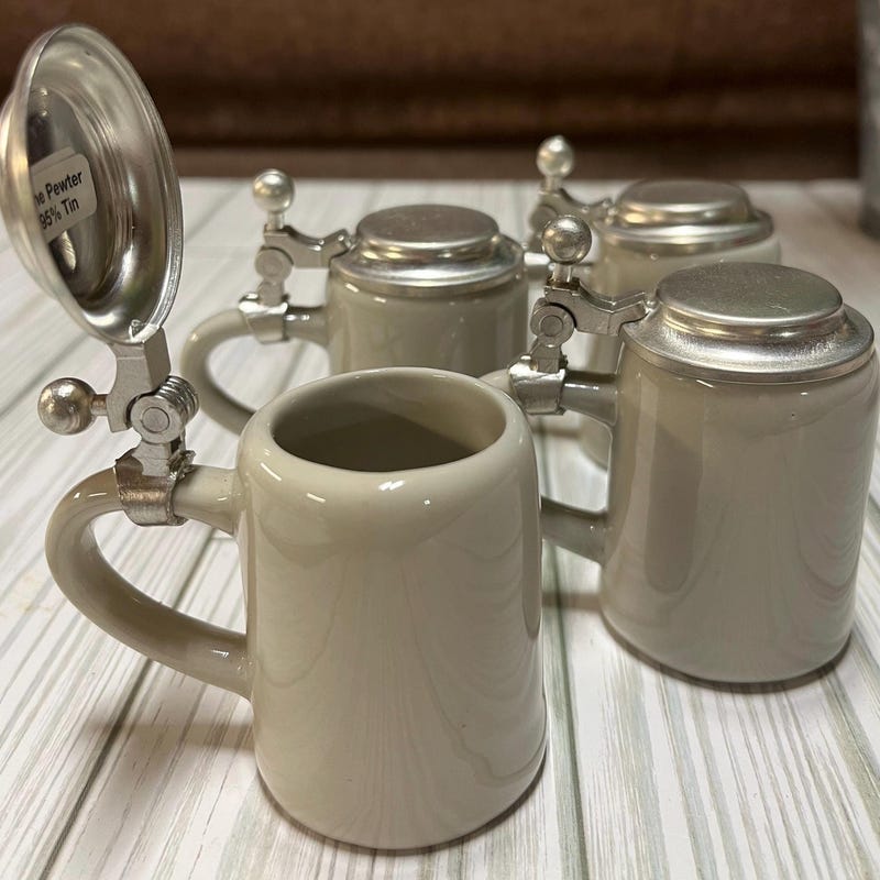 Mini Beer Stein Lids - Etsy
