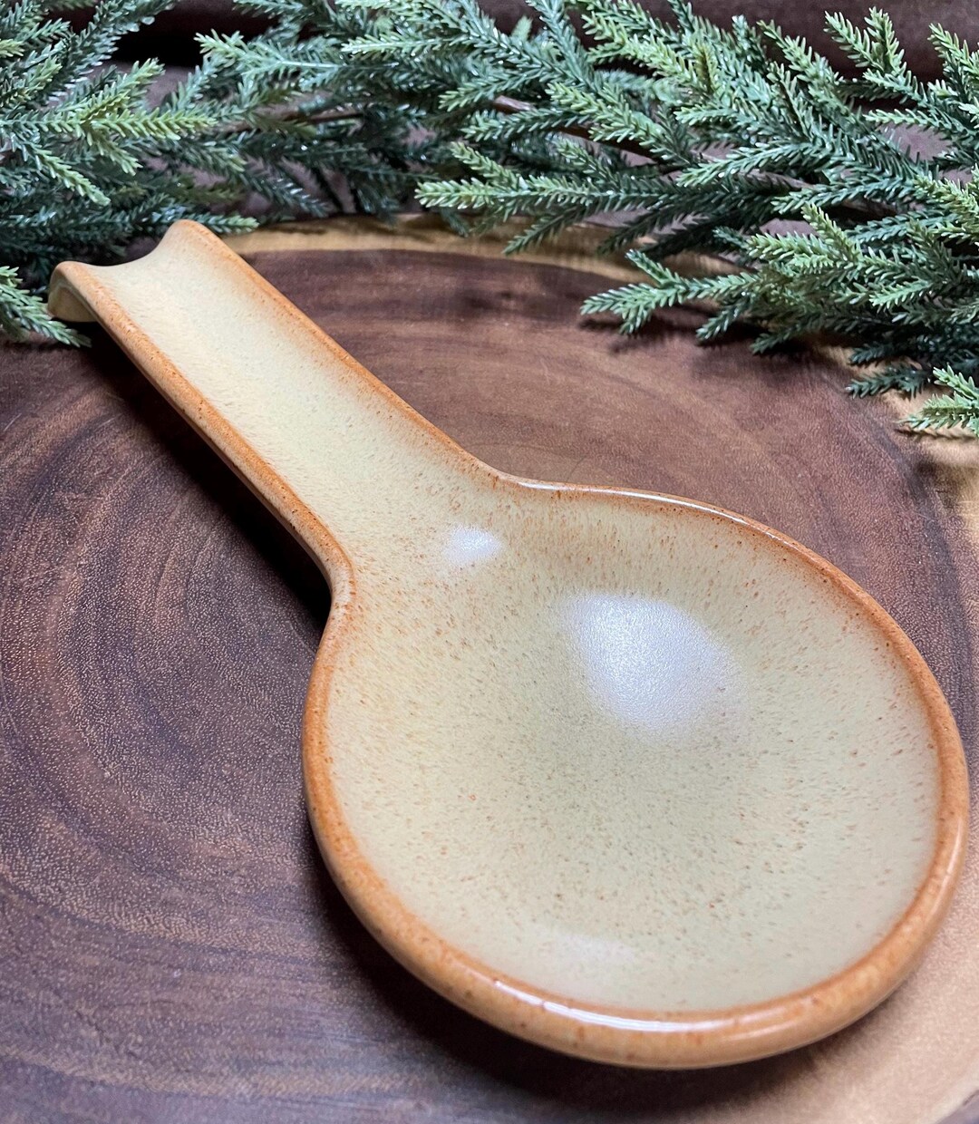 CHEFS Brand Terracotta Spoon Rest in Earth Tones. Made in Italy. - Etsy