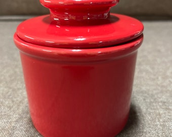 French Butter Keeper Red - Etsy