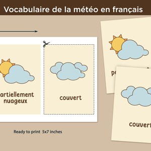 16 Vocabulaire De La Météo En Français, French Weather Vocabulary ...