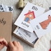 Printable French Alphabet Flash Cards, Toddlers Preschool Early ...