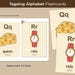 Filipino Alphabet Flashcards, Tagalog Flashcards Alphabets With English ...