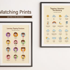 Filipino Alphabet Printable Poster, Tagalog Alphabet Kids Room Decor ...