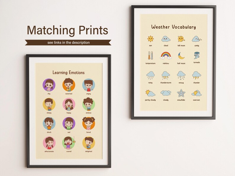 Cute Illustrative English Alphabet, ABC Print, Alphabet Poster Art ...