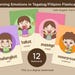 Filipino Emotions Flashcards, Tagalog Feelings Flashcards, Printable ...