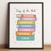 Days of the Week Printable Educational Poster, Educational Wall Art ...