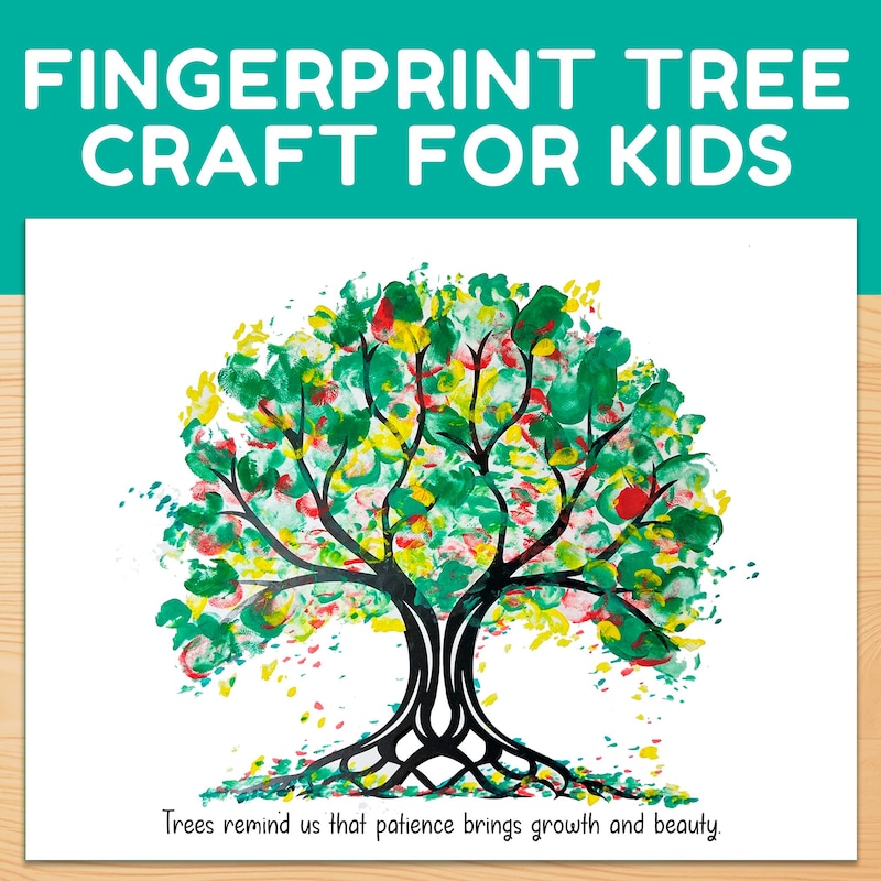 Finger Print Tree - Etsy