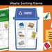 Waste Sorting Activity, Earth Day Activity, Recycling Game, Garbage ...