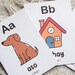 Filipino Alphabet Flashcards, Tagalog Flashcards Alphabets With English ...