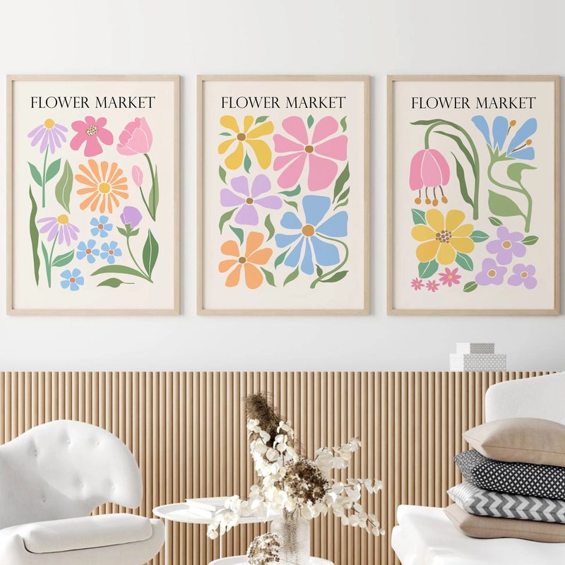 Floral Poster - Etsy