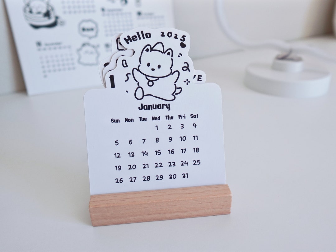 2025 Calendar Cards | Monthly Planner Stickers|monthly Planner Cards ...