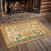 Homespun Colonial House Sampler Rug - Primitive Folk Art , Home Decor ...
