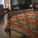 Colonial Quilted Coverlet - Primitive Textile, Early American Bedding ...