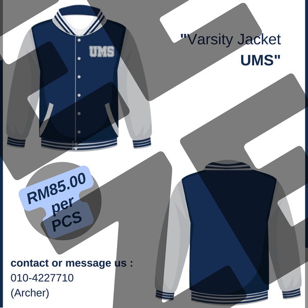 Varsity Jacket Pattern - Etsy