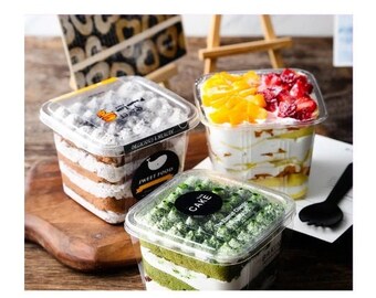 Plastic Dessert Box - Etsy