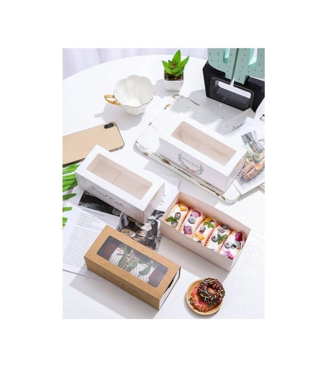 5pcs Dessert/cake Box - Etsy