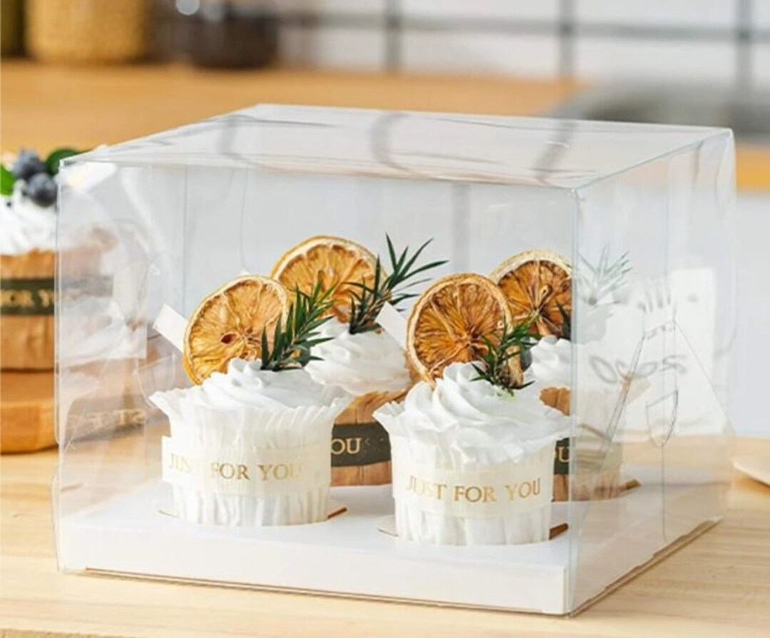 4 Grid Cake Packing Box (2 Sets) - Etsy