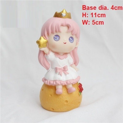 Prince & Princess Cake Topper Set - Etsy