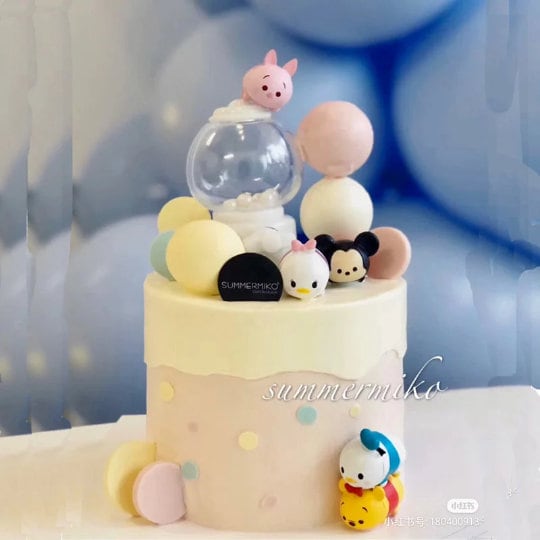 Tsum Tsum 10-piece Set Cake Topper Set - Etsy