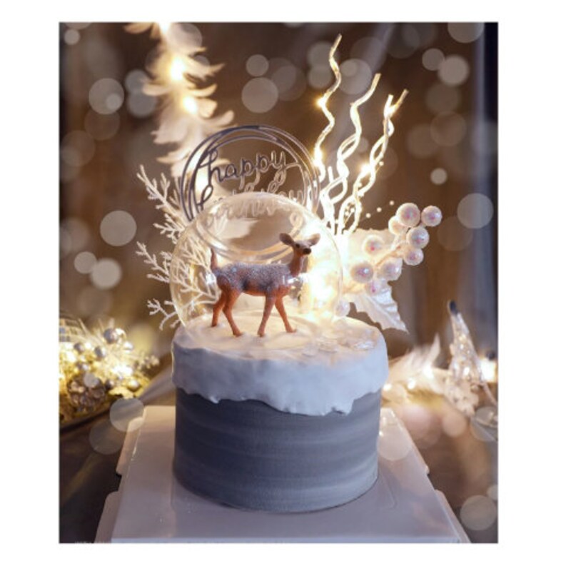 Deer Cake Topper - Etsy