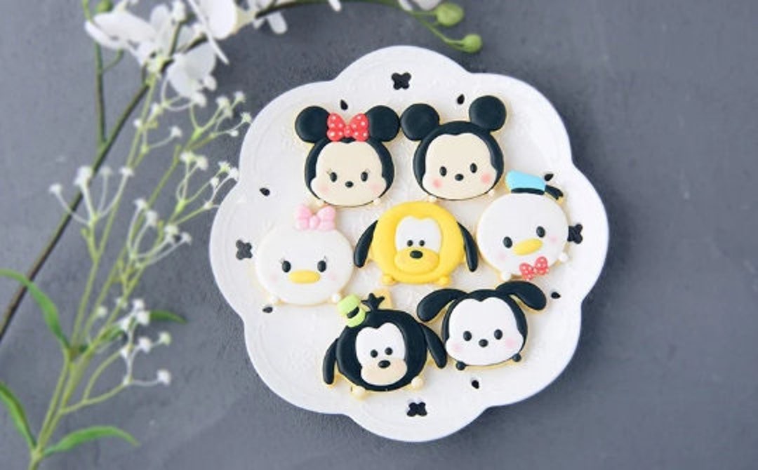 Cartoon Icing Sugar Tsum Tsum Biscuit Mold Fondant Cutting Mold Baking ...