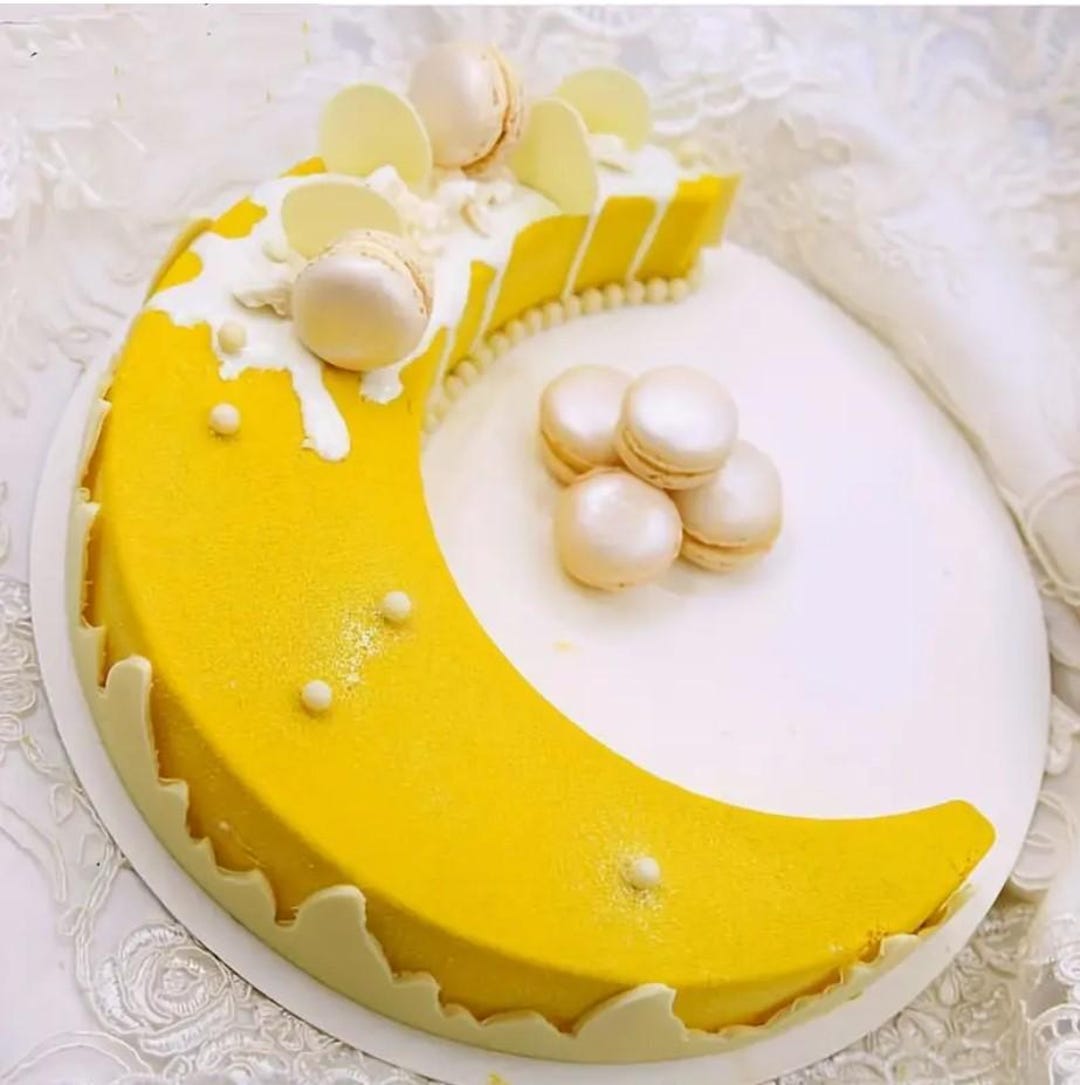 Silicone Shape of Moon Mousse Cake Mold - Etsy
