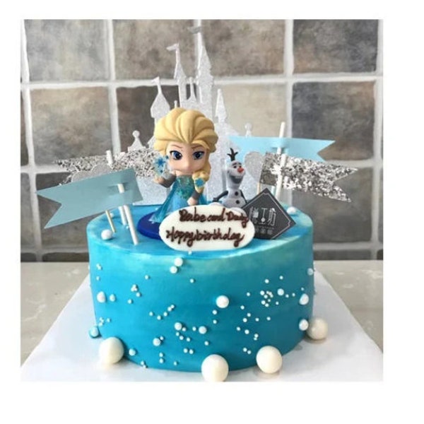 Frozen Cake Topper - Etsy