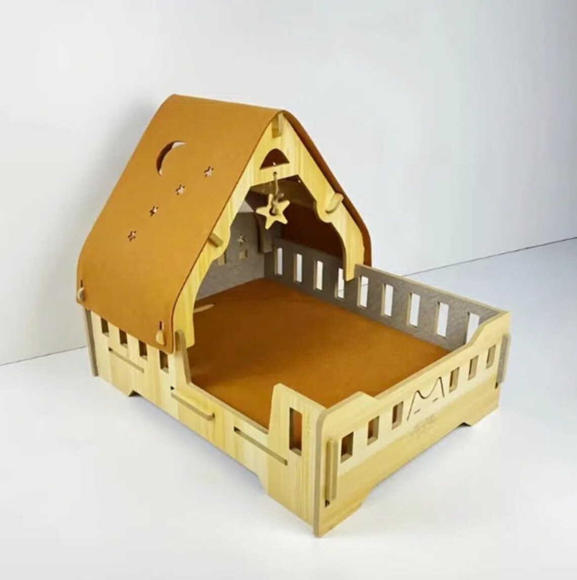Universal Wooden Pet Cat and Dog House brown - Etsy