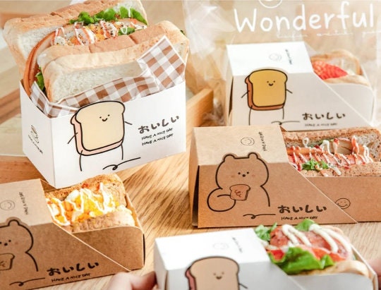 Korean Sandwich Paper Drawer Box Set 20pcs Sets - Etsy