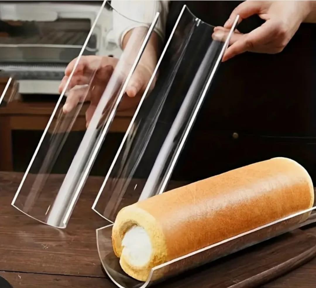 Acrylic Cake Roll Mold - Swiss Roll Shaping Tool - Etsy