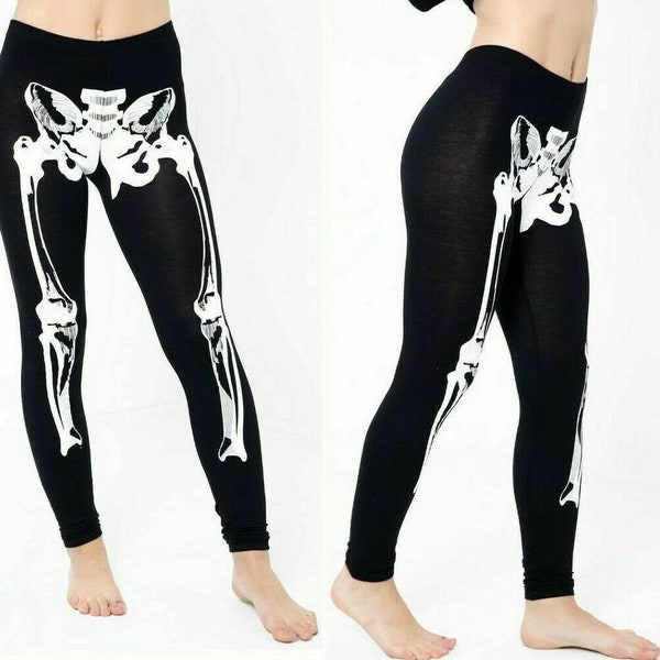 Skeleton Leggings - Etsy