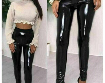 Pvc Leggings - Etsy