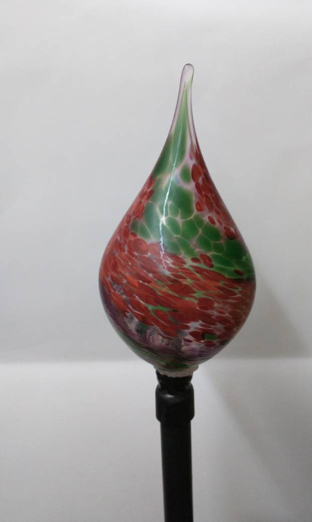 Flame Glass Solar Light Color Changing Solar Lights Outdoor Lights LED ...