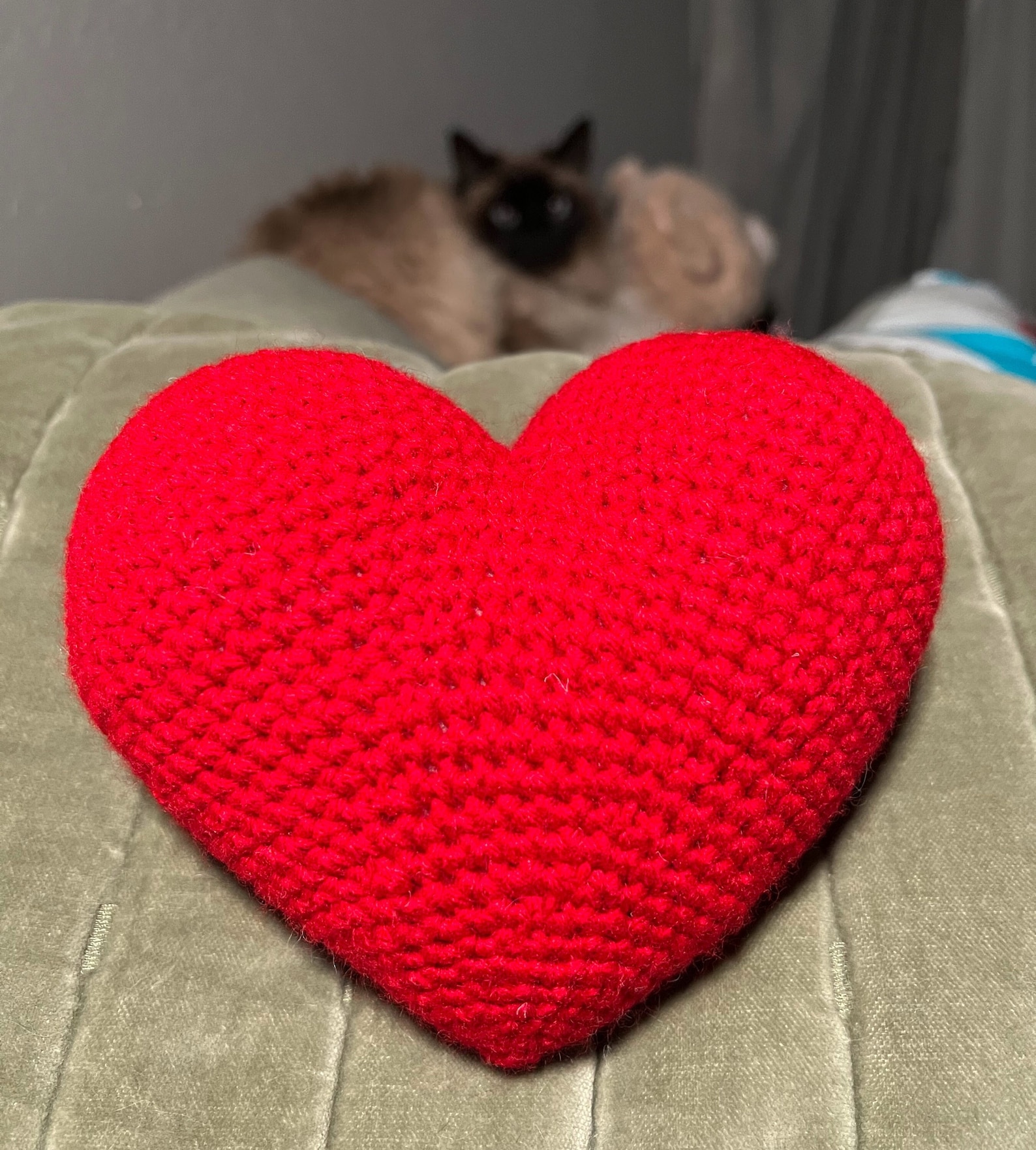 Crochet Heart Pattern PDF - Etsy
