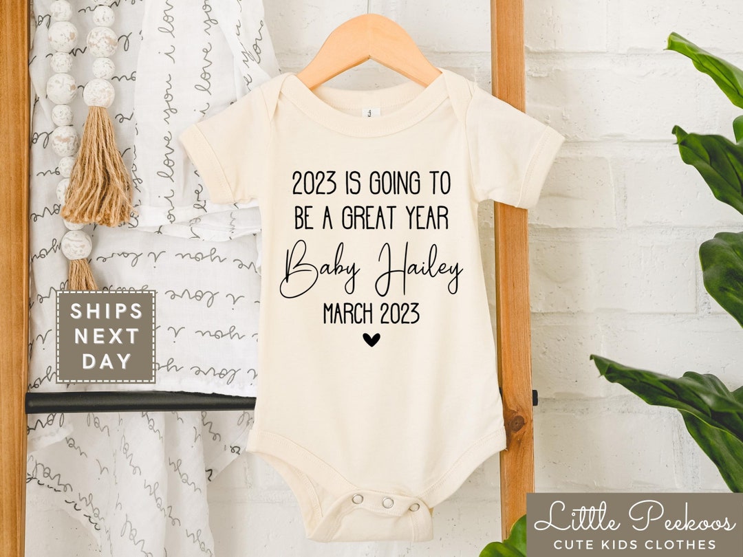 Personalized New Year Onesie®, We're Expecting A Great New Year Baby ...