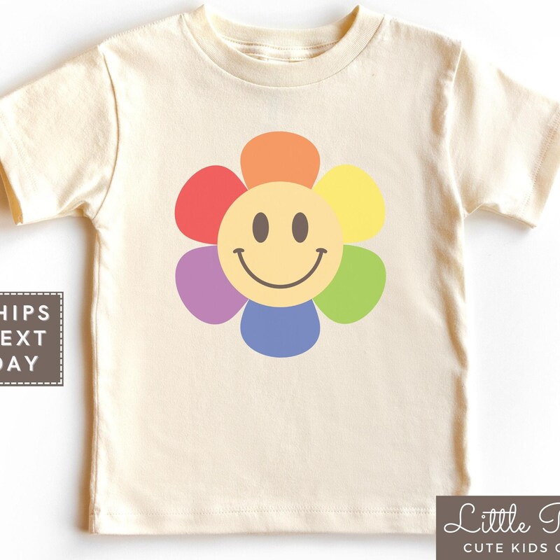Flower Smile Rainbow - Etsy