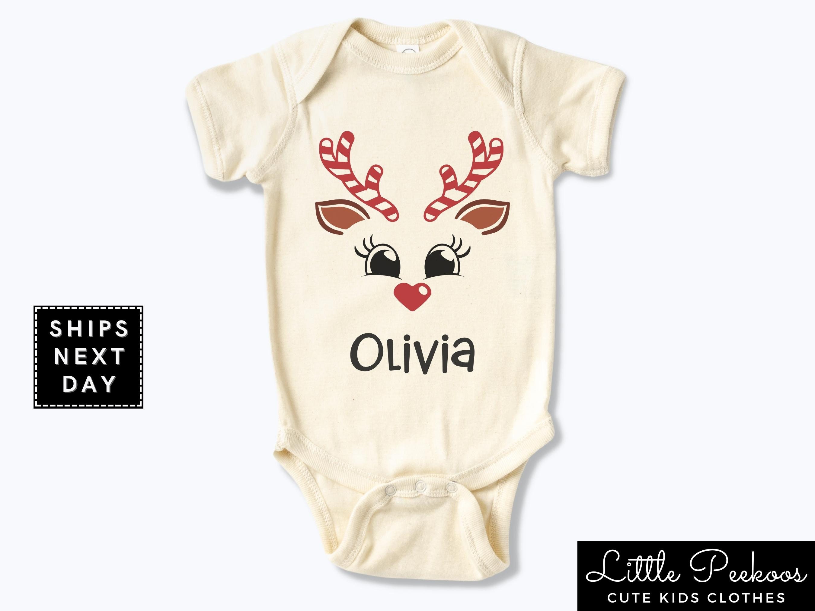 Reindeer Toddler Girl Shirt