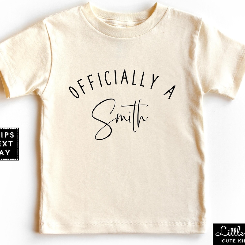 Adoption Shirts Last Name - Etsy