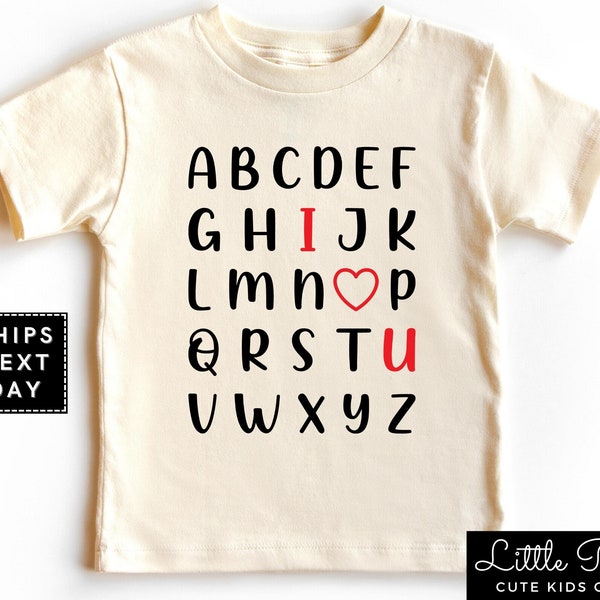 Alphabet I Love You - Etsy