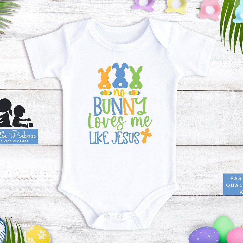 No Bunny Loves You Like Jesus - Etsy