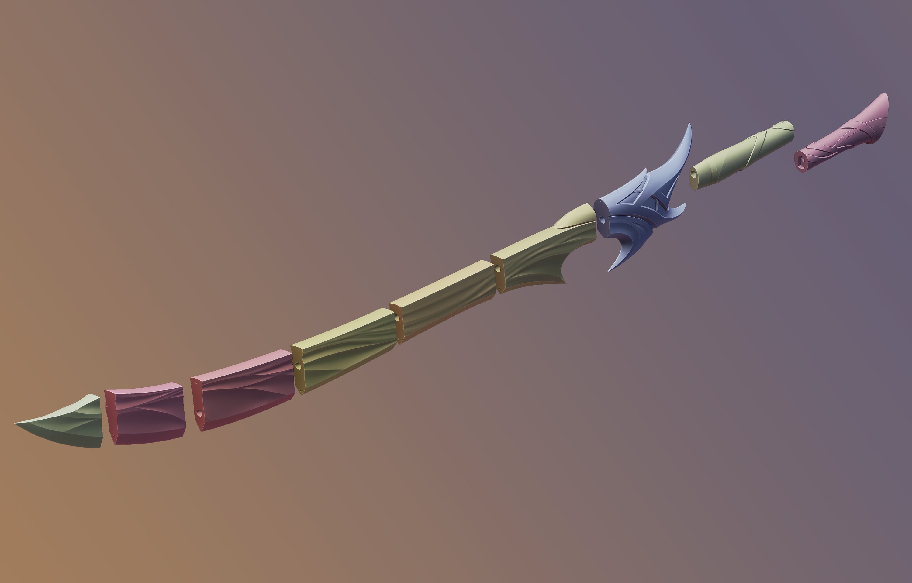Yone Spirit Blossom Swords Cosplay League of Legends LOL 3D - Etsy