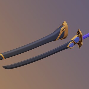 Yone Spirit Blossom Swords Cosplay League of Legends LOL 3D - Etsy