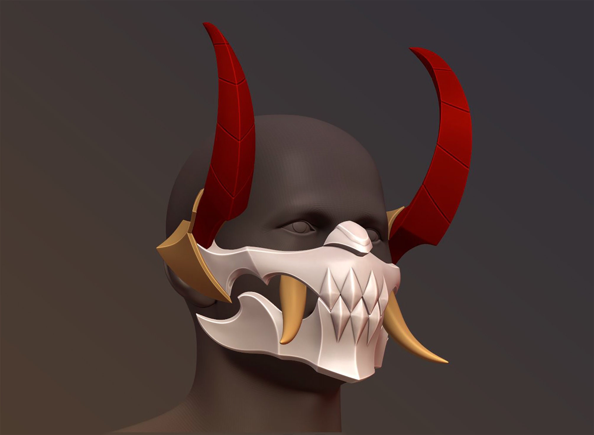 Pyke Blood Moon Mask League of Legends Cosplay LOL 3D Print - Etsy