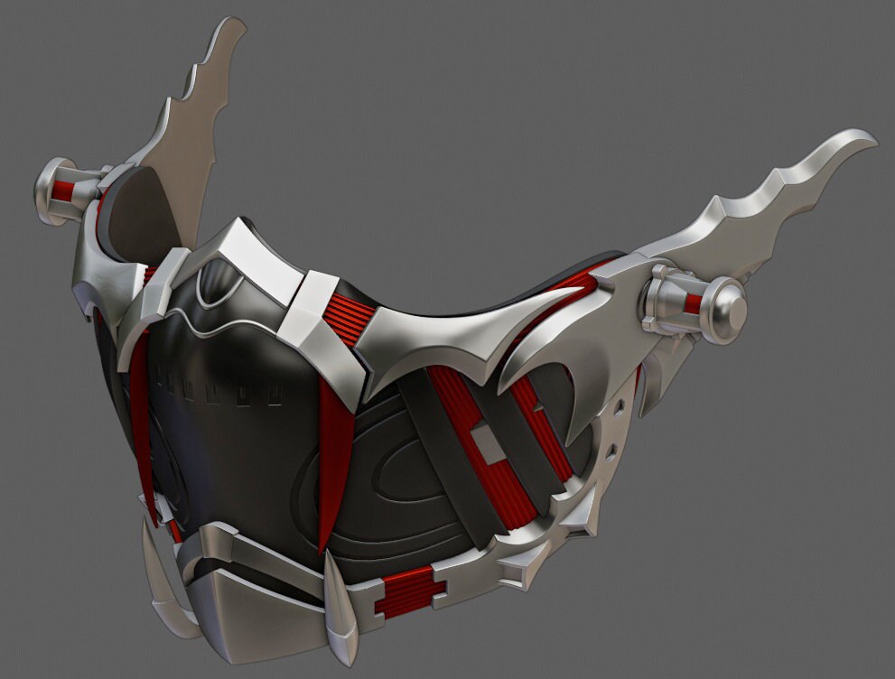 Code Vein Cosplay Mask 3D Print File - Etsy