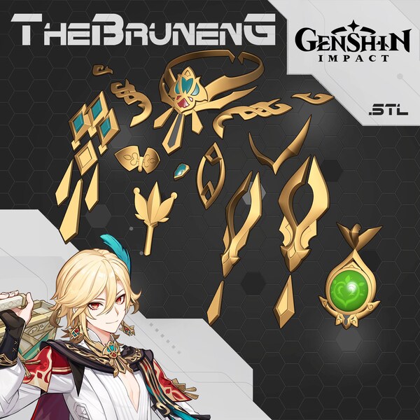 Genshin Cosplay Pattern - Etsy