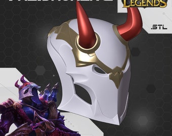 Mask Jhin League of Legends - Etsy