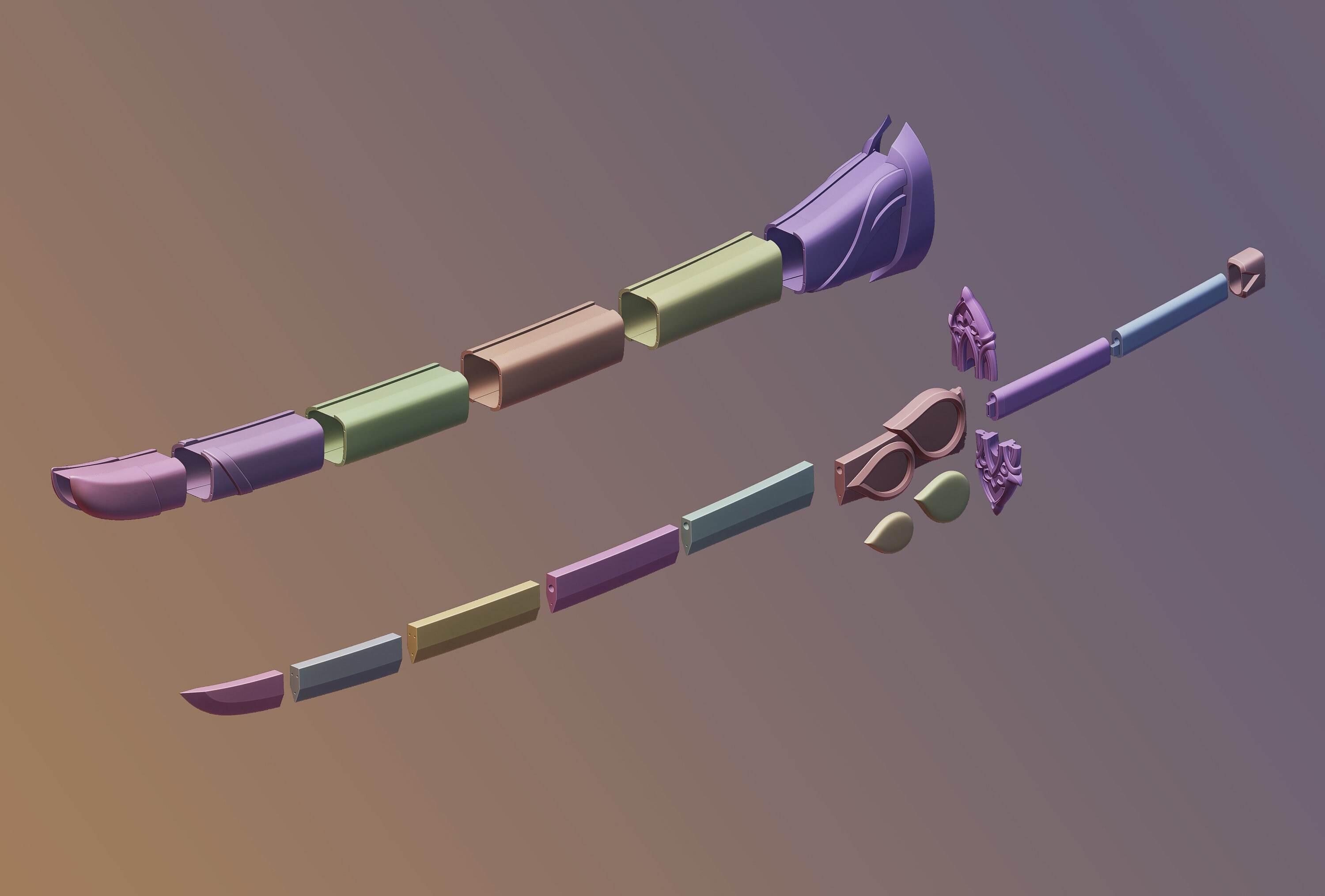 Yone Spirit Blossom Swords Cosplay League of Legends LOL 3D - Etsy