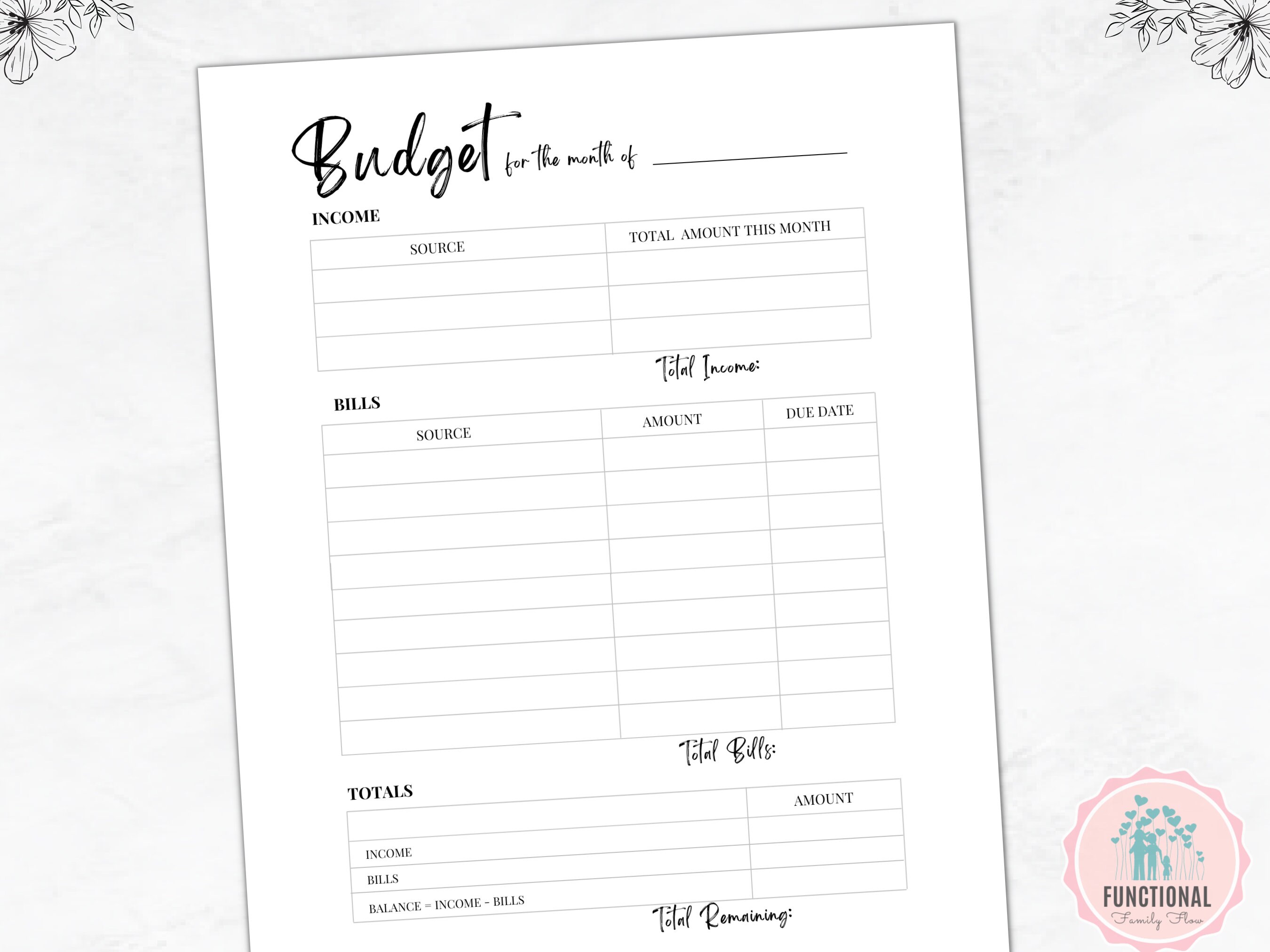 Printable Monthly Budget Monthly Income Expense Tracker Etsy printable-monthly-budget-monthly-income-expense-tracker-etsy