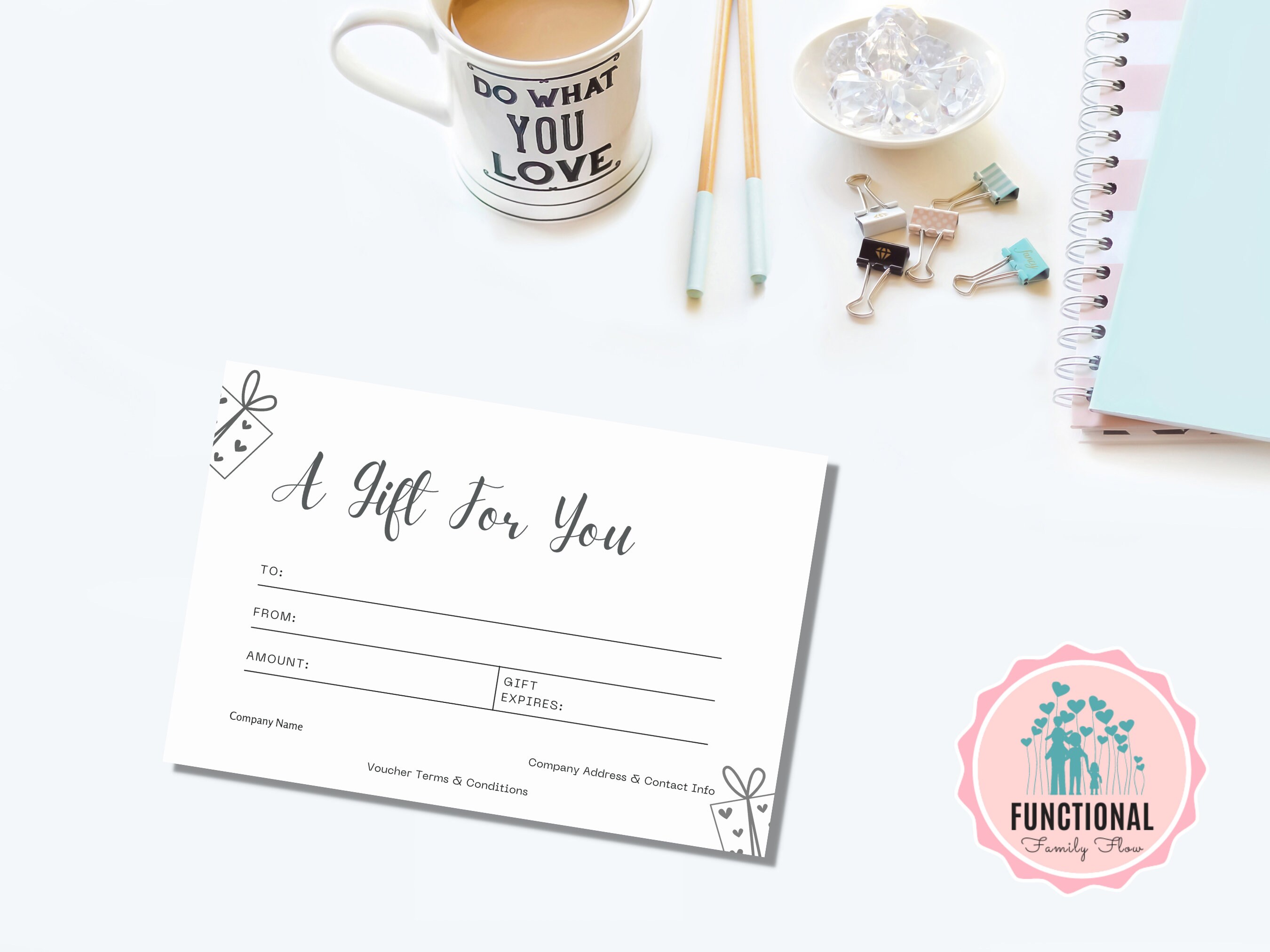 Custom Gift Certificate | Editable Gift Voucher Template | Create Your ...